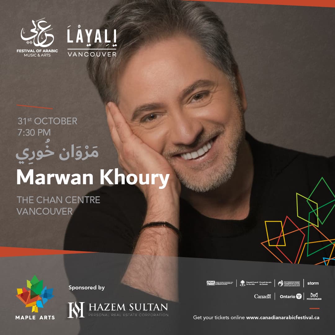 Marwan Khoury - Vancouver - October 31